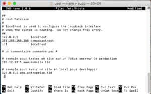 Modifier le fichier /etc/hosts sous Windows Mac Linux? - DigDeo