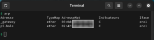 Cache ARP MAC/IP pour Linux / Windows / MacOS - DigDeo